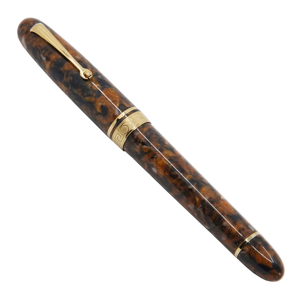 OMAS Ogiva Extra Blue Saffron Celluloid 222 Limited Edition – Nibs.com