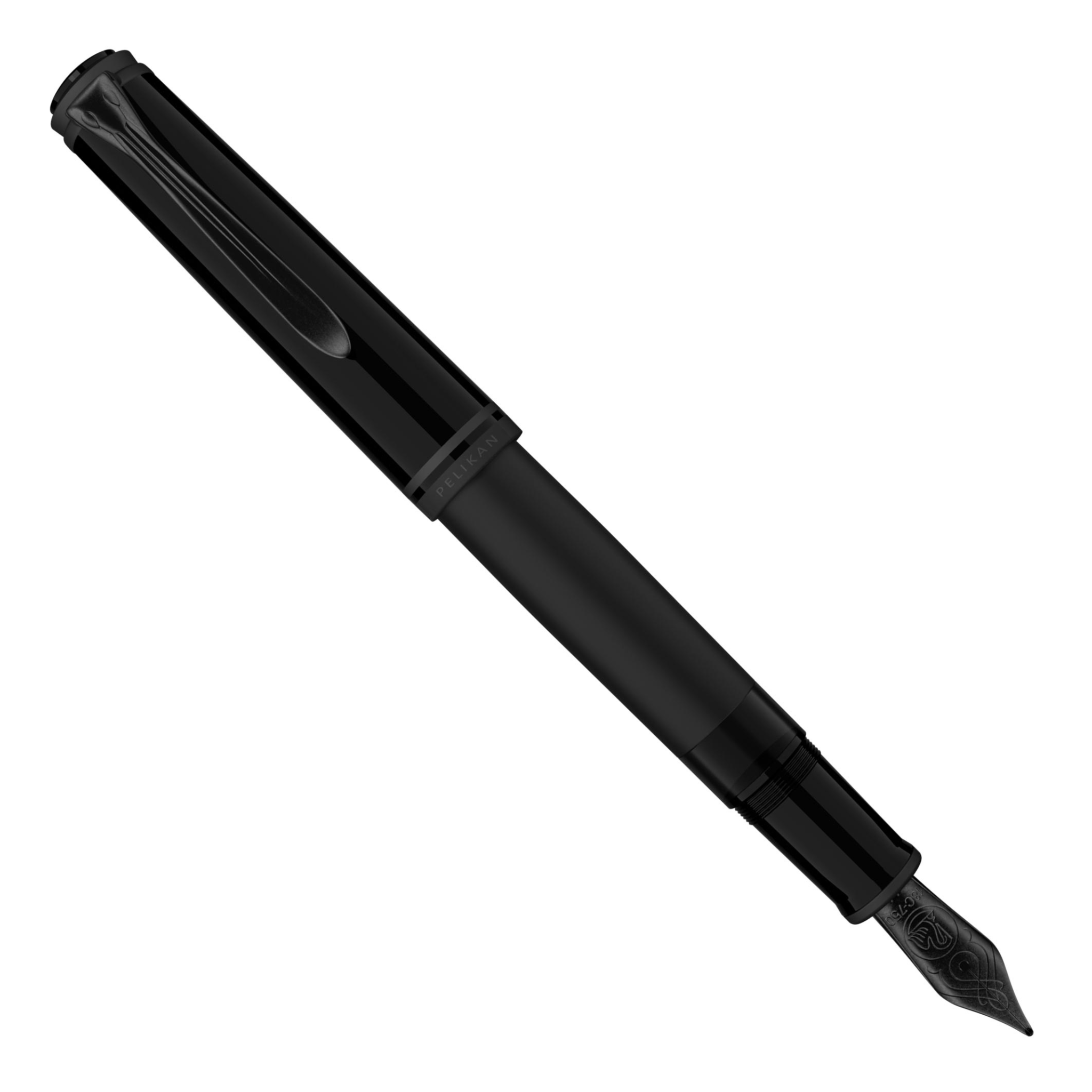 Pelikan Souverän M809 Black Matte 18k - Fountain Pen – Nibs.com