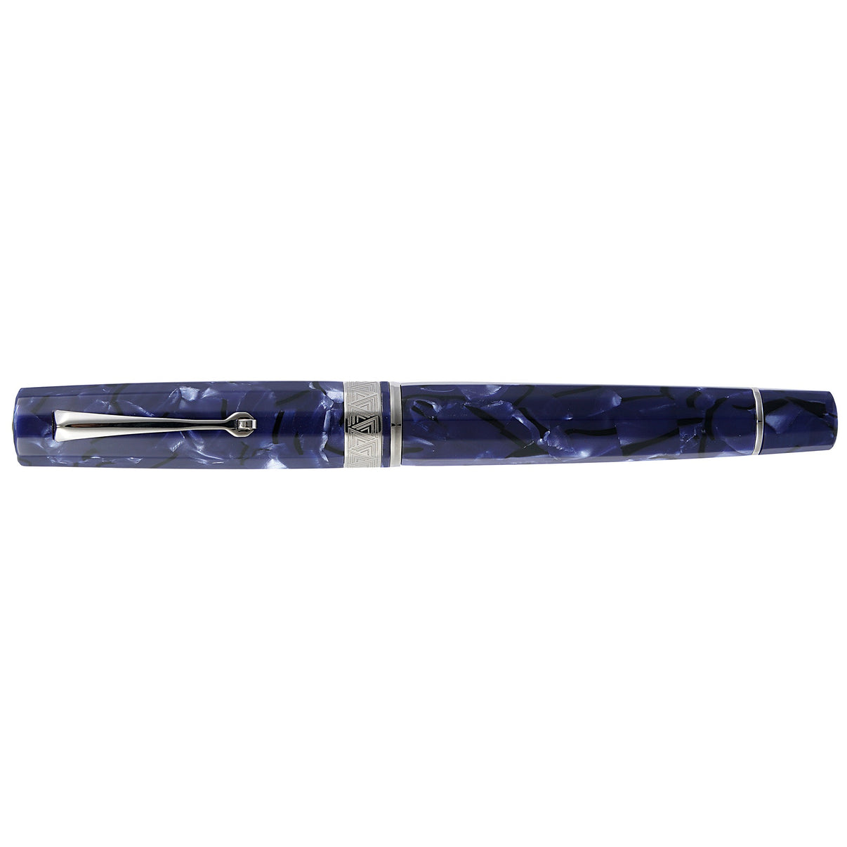 OMAS Paragon Blue Royale Silver – Nibs.com